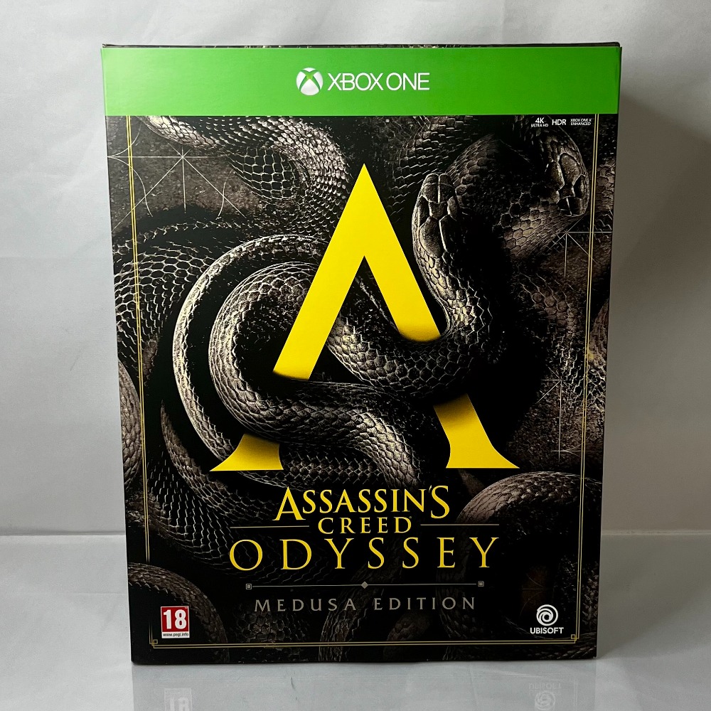 Pre Owned Microsoft Xbox One Assassins Creed Odyssey Medusa Edition